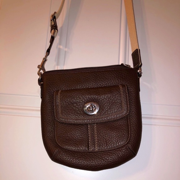 Coach | Bags | Coach Hamilton Brown Cross Body | Poshmark